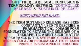 'Controlled drug delivery system' | PPT