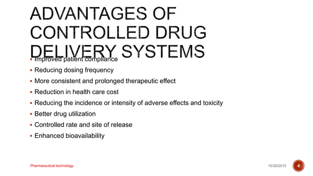 Controlled drug delivery system by Bhola raut | PPT