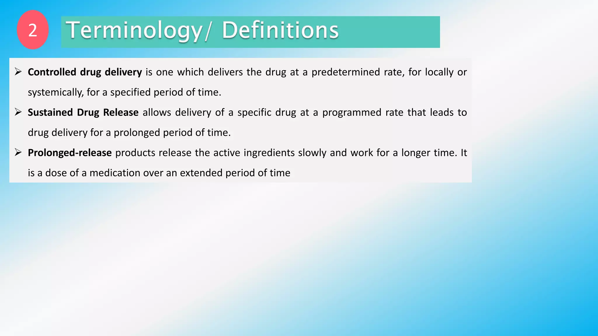 Controlled drug delivery systems | PPTX