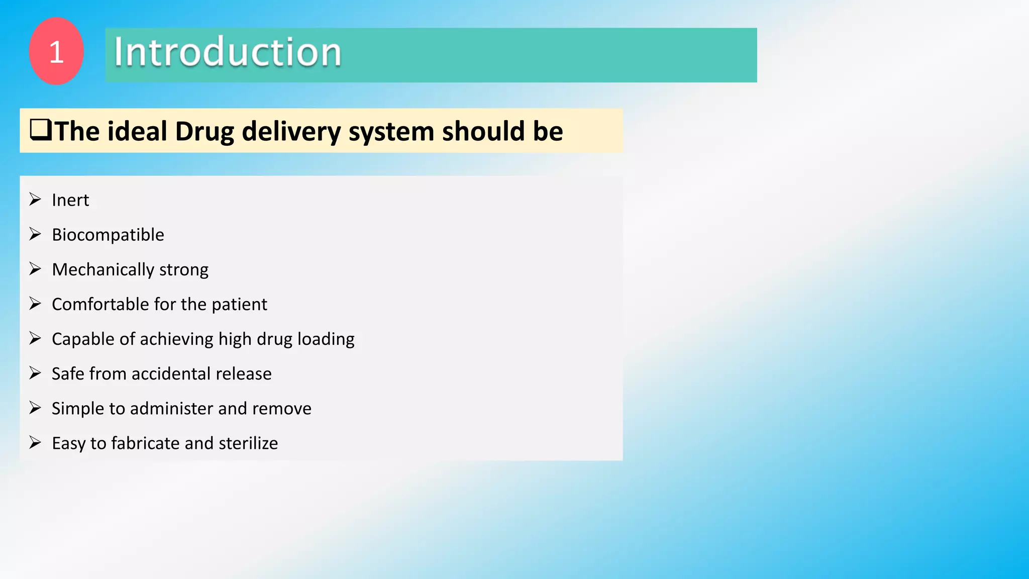 Controlled drug delivery systems | PPTX