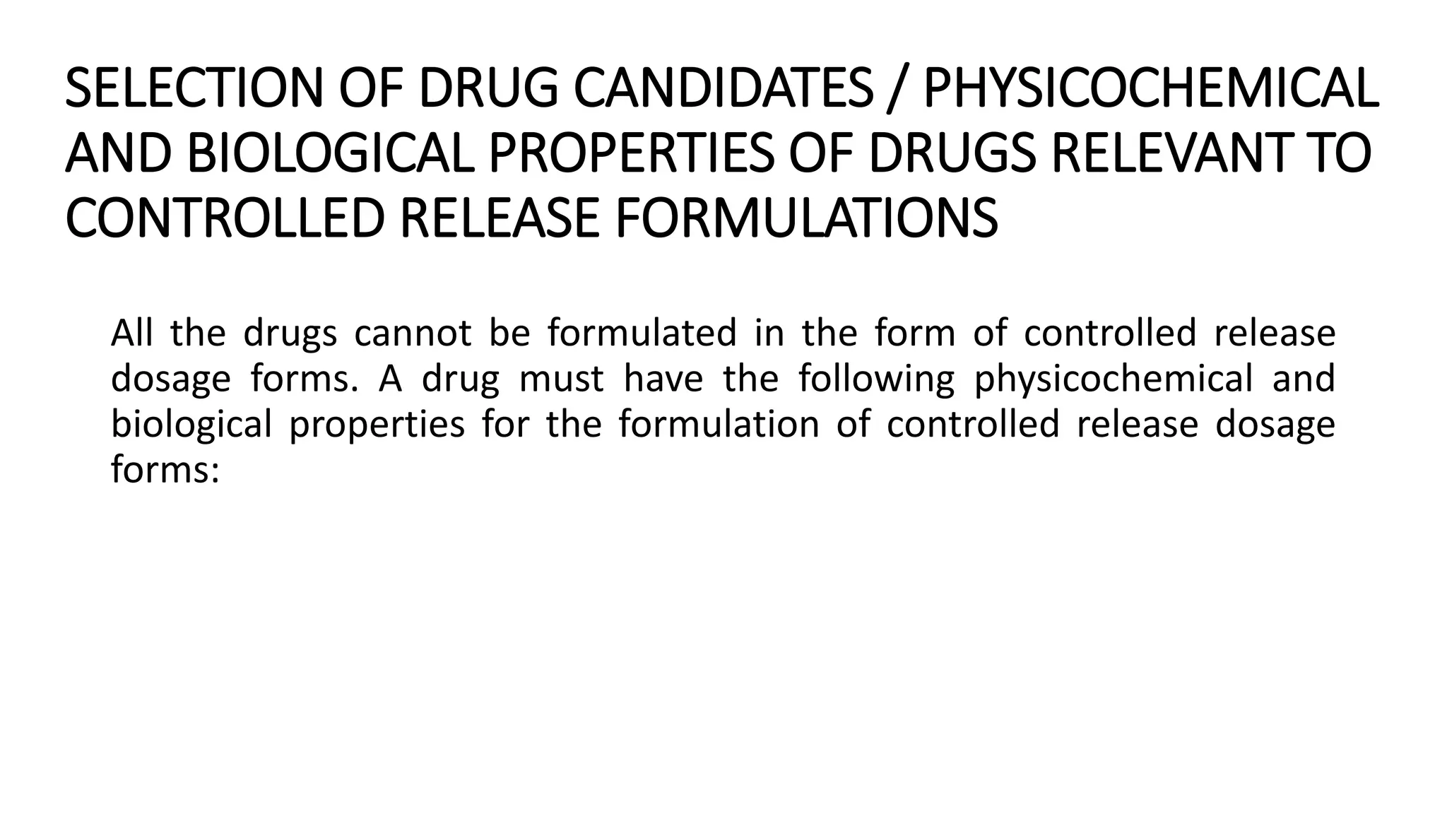CONTROLLED DRUG DELIVERY SYSTEMS AND IT'S APPLICATIONS | PDF