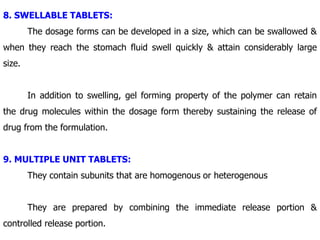 Controlled drug release | PPTX