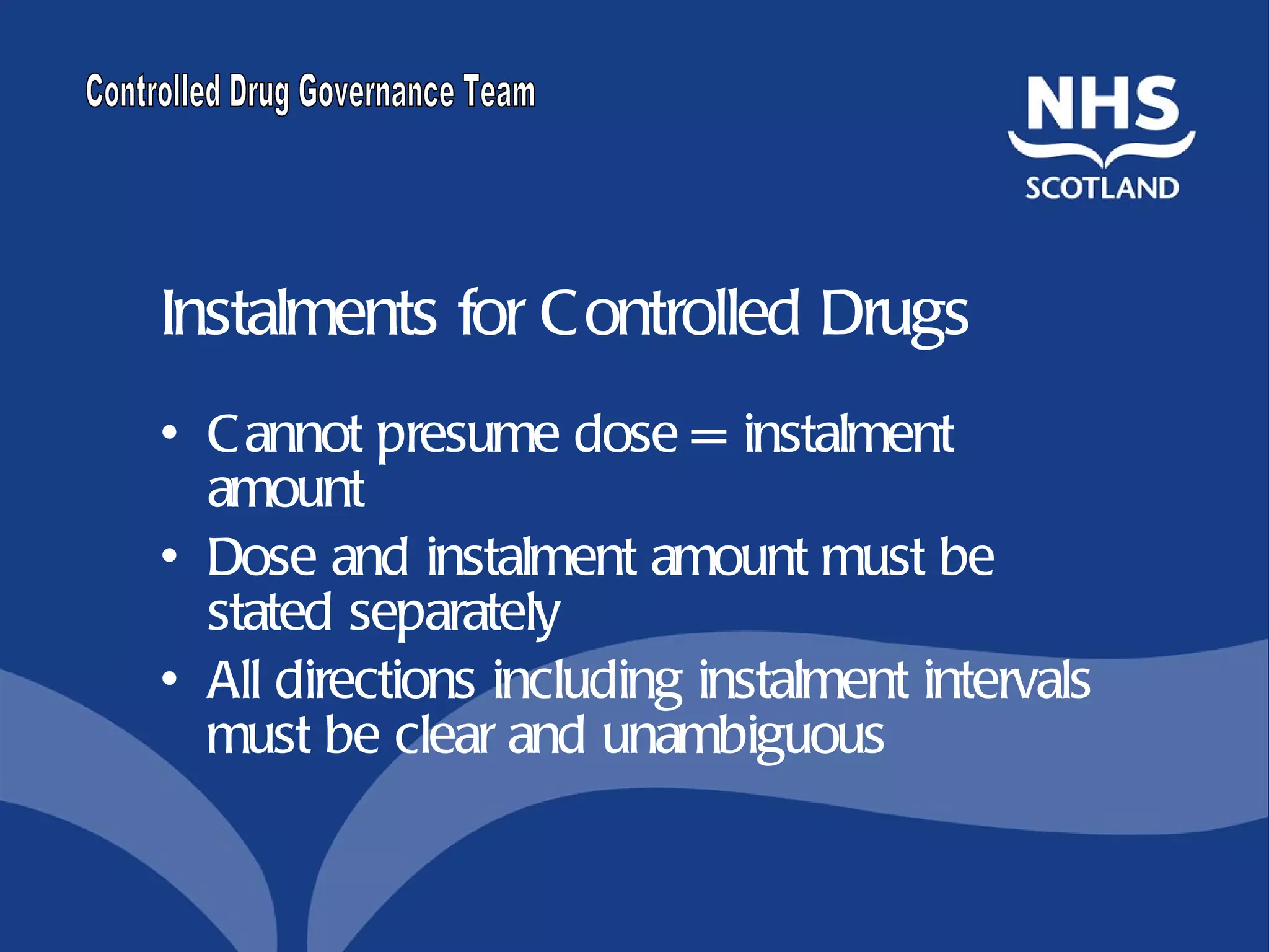 Safer Management and Use of Controlled Drugs | PPT