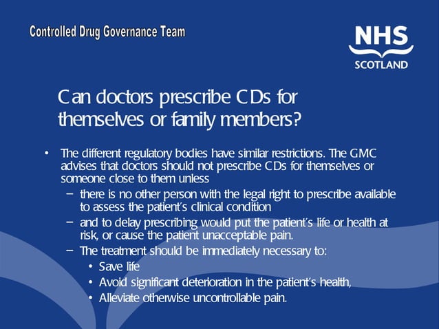Safer Management and Use of Controlled Drugs | PPT