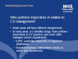 Safer Management and Use of Controlled Drugs | PPT