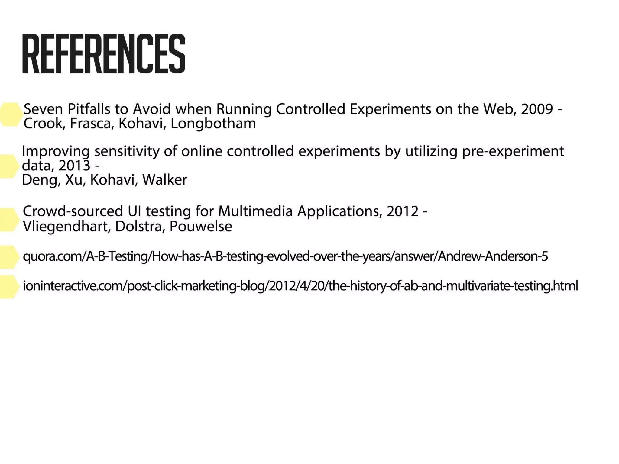 The Importance of Controlled Experiments | PDF