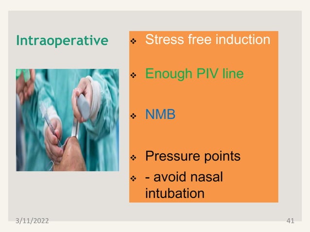 Controlled hypotension in anesthesia | PPTX