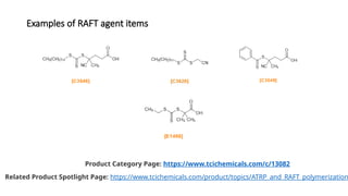 Controlled Radical Polymerization Reagents from TCI Chemicals | PPT