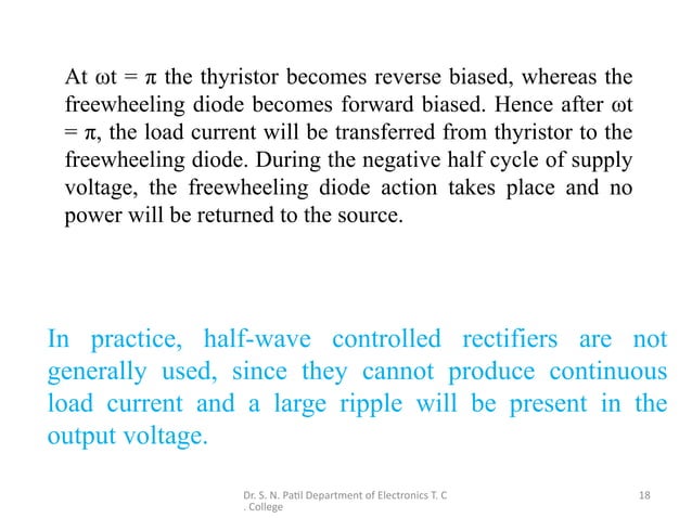 Half Wave Controlled Rectifier With R-Load-1.pptx