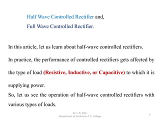 Half Wave Controlled Rectifier With R-Load-1.pptx