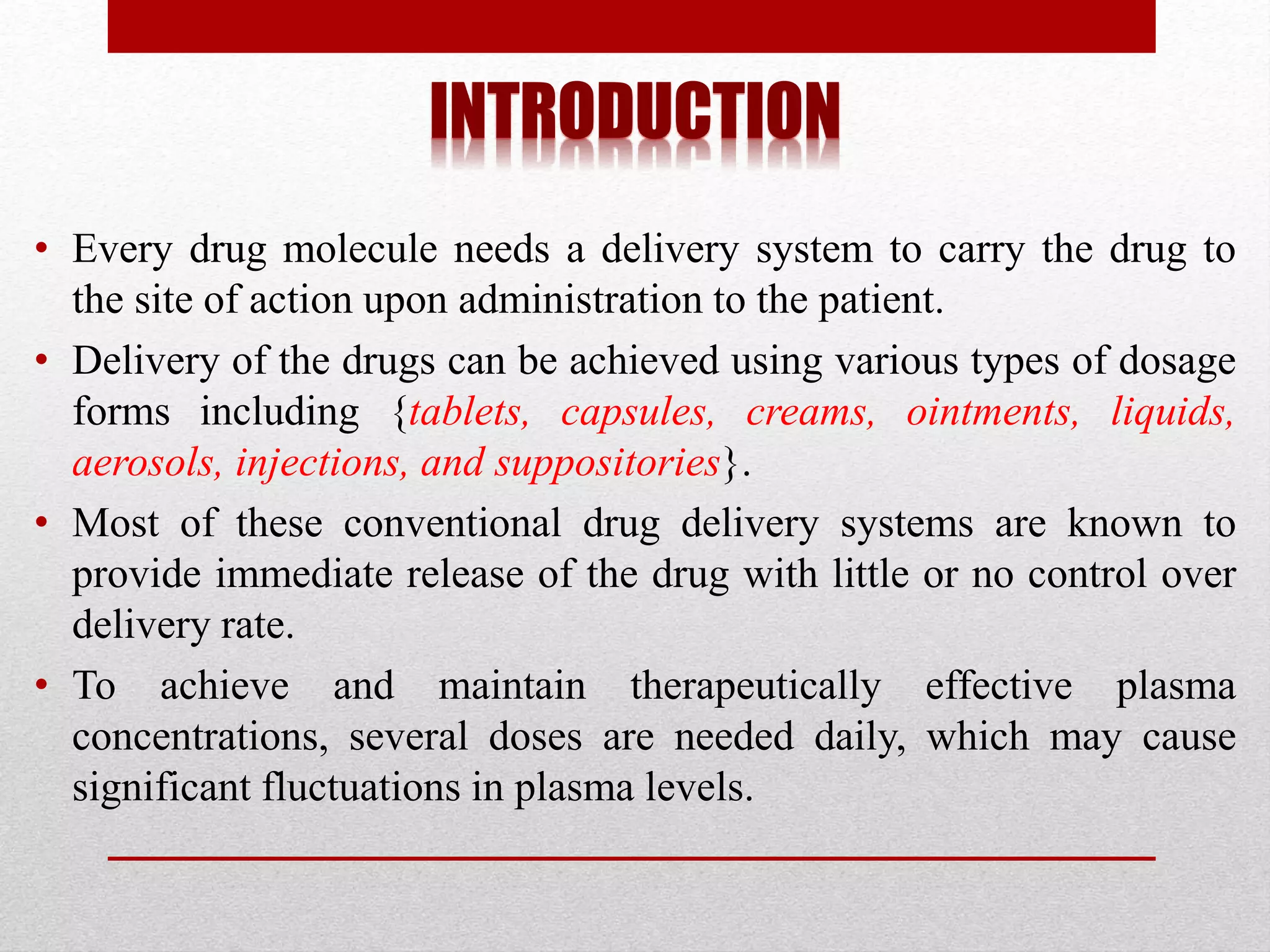 Controlled release drug delivery system | PPTX