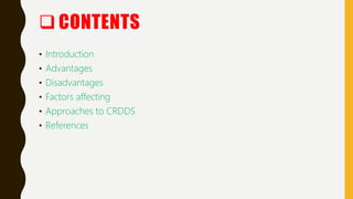 Controlled release drug delivery system2 | PPTX