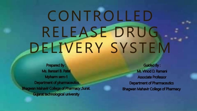 Controlled release drug delivery system2