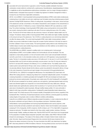 Controlled release drug delivery system (cdds)articlee | PDF