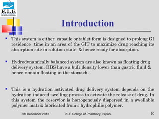 Controlled release oral drugd elivery systems | PPT
