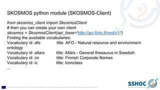 Controlled vocabularies and ontologies in Dataverse data repository | PPTX