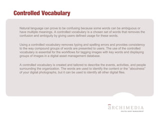 Controlled vocabularycreation | PPT
