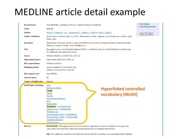 Controlled vocabulary examples | PPTX