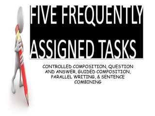 Controlled writing | PPTX | Screenwriting | Content Production