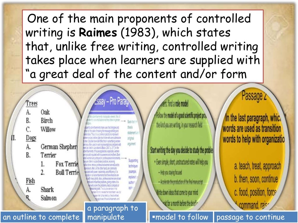 Controlled Writing controlled-writing