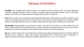 SDN (Software Defined Networking) Controller | PDF