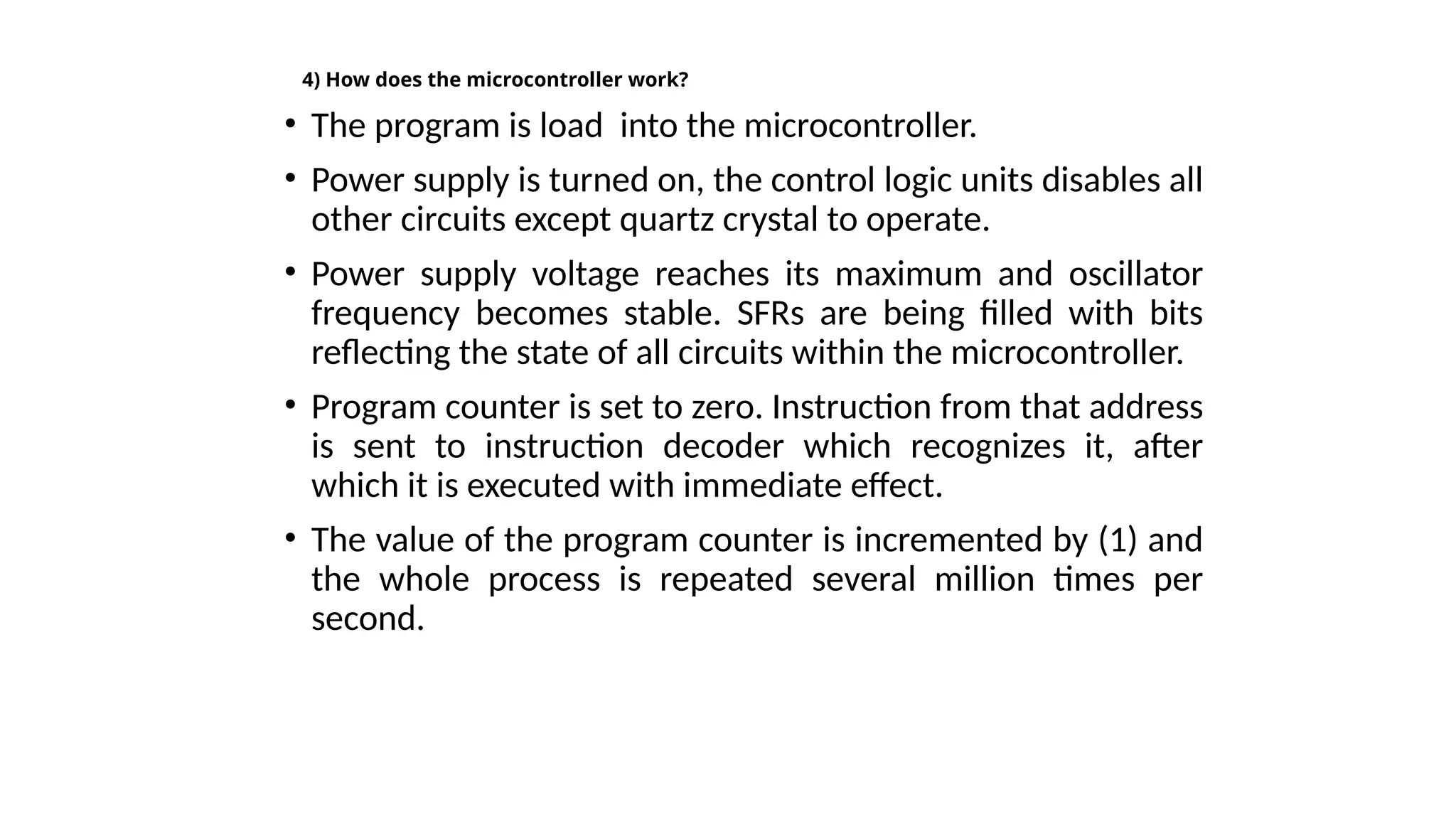 Micro Controllers engineering - computer engineering | PPT
