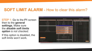 Different Types of Alarms on a CNC Machine | PPTX