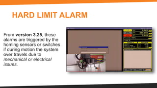 Different Types of Alarms on a CNC Machine | PPTX