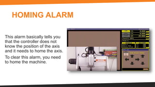 Different Types of Alarms on a CNC Machine | PPTX