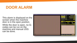 Different Types of Alarms on a CNC Machine | PPTX