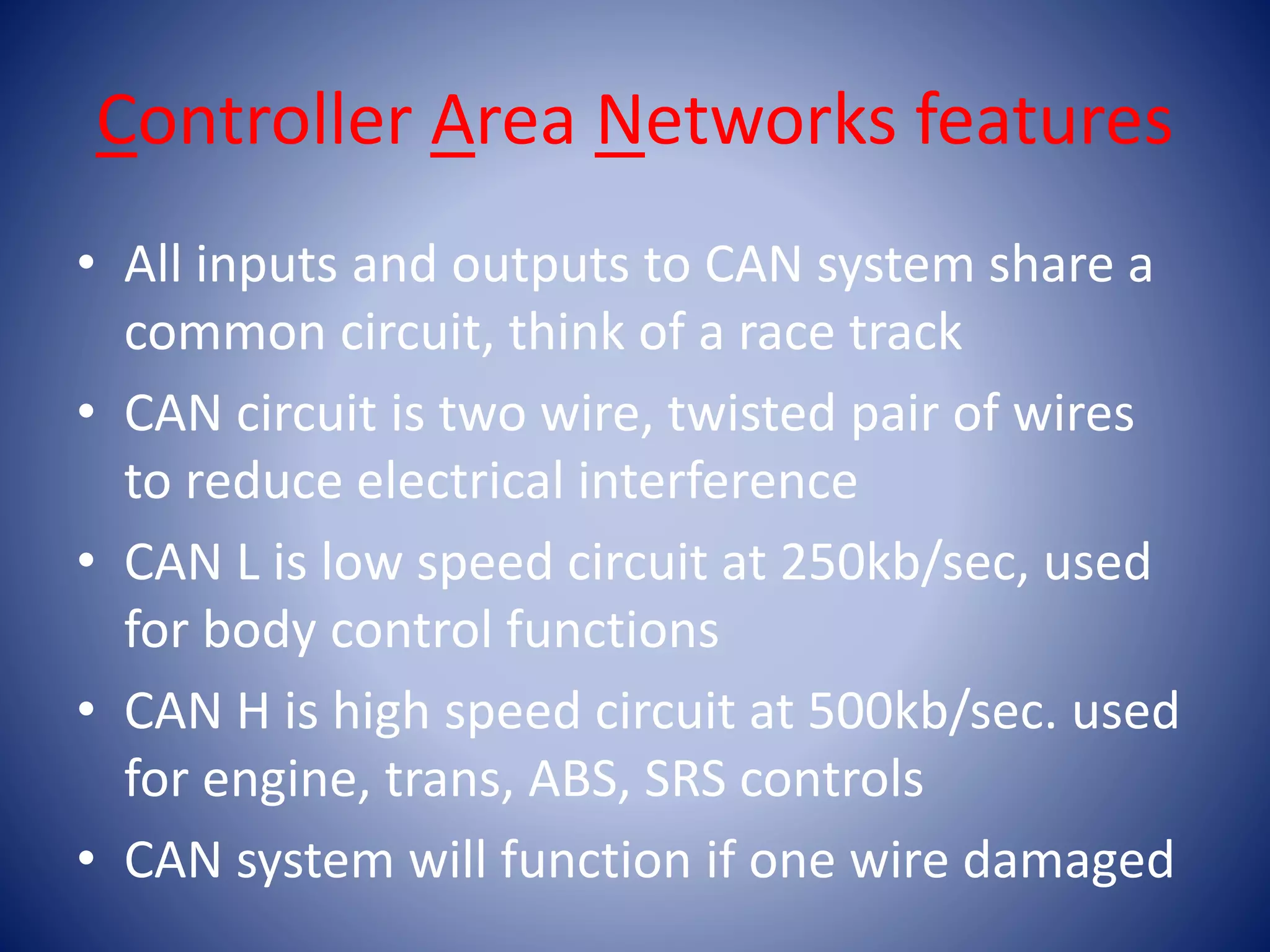 Controller area network | PPTX