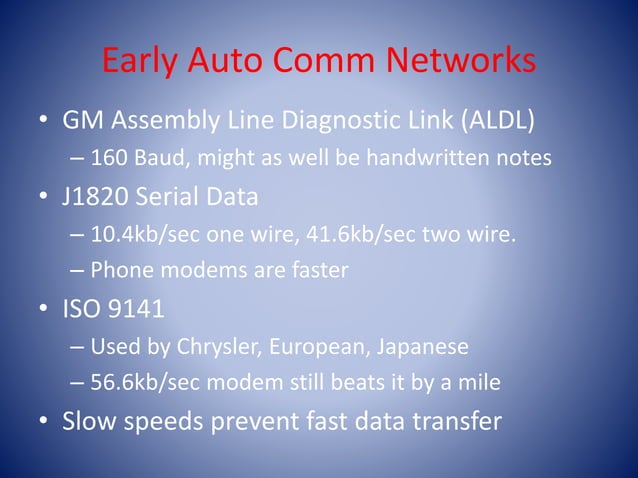 Controller area network | PPTX | Computer Networking | Computing