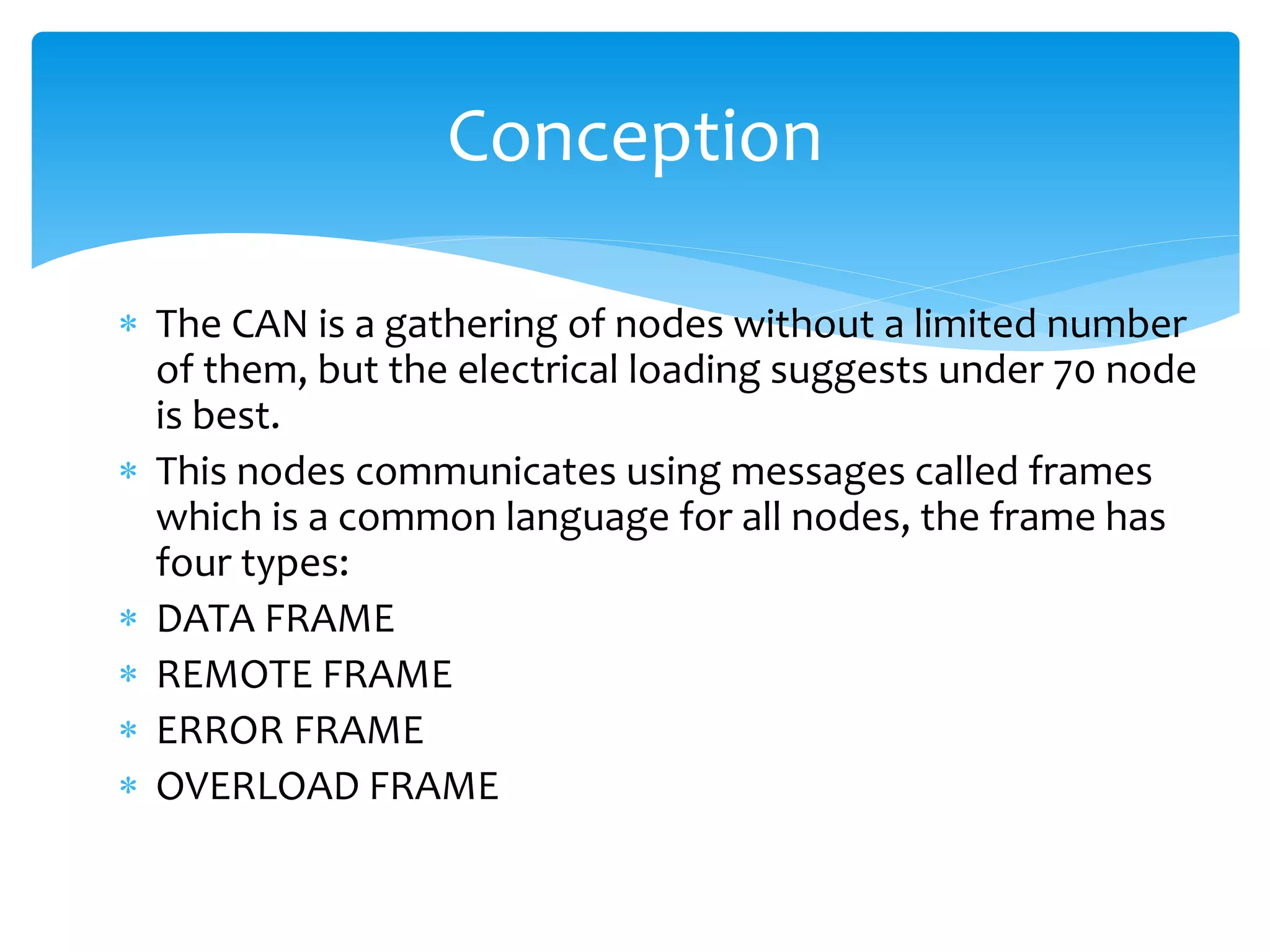 Controller area network (can bus) | PPTX