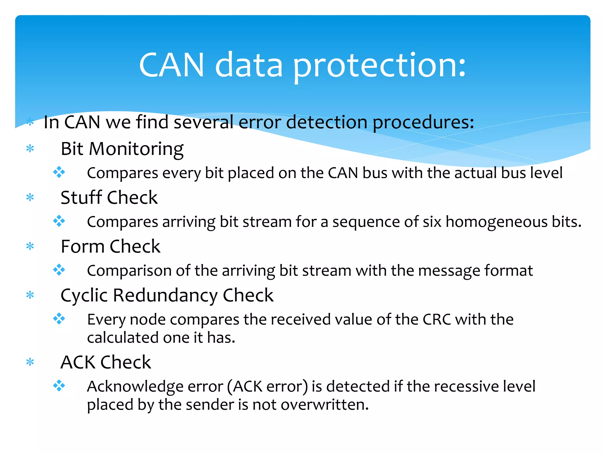 Controller area network (can bus) | PPTX