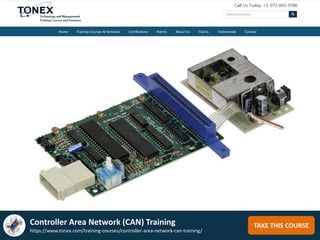 Controller Area Network (CAN) Training | PPTX