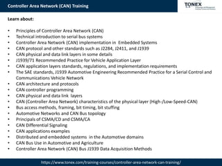 Controller Area Network (CAN) Training | PPTX | Computer Networking ...