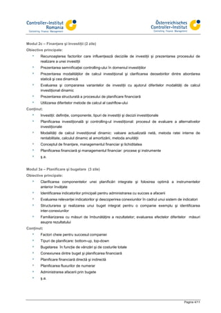 Controller Certificat 2012 Ro | PDF