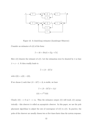 The Controller Design For Linear System: A State Space Approach | PDF