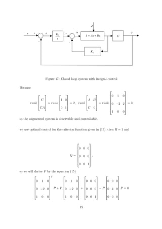 The Controller Design For Linear System: A State Space Approach | PDF