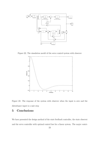 The Controller Design For Linear System: A State Space Approach | PDF