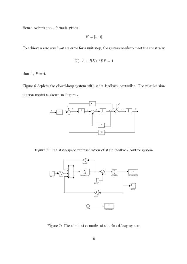 The Controller Design For Linear System: A State Space Approach | PDF
