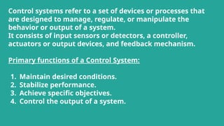 Controller For a Robotic System.pptx vimp | PPT