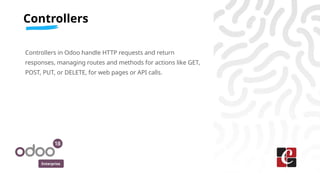 Controller Request and Response in Odoo18 | PPTX