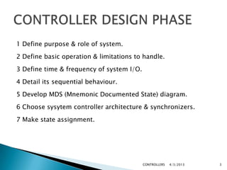 Controllers | PPT