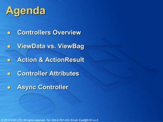 Controllers & actions | PPT