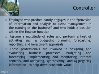 Controllership - introduction | PPTX