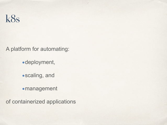 Brief intro to K8s controller and operator | PDF