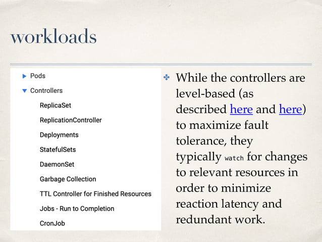 Brief intro to K8s controller and operator | PDF