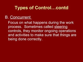 Controlling | PPT | Business | Business and Finance