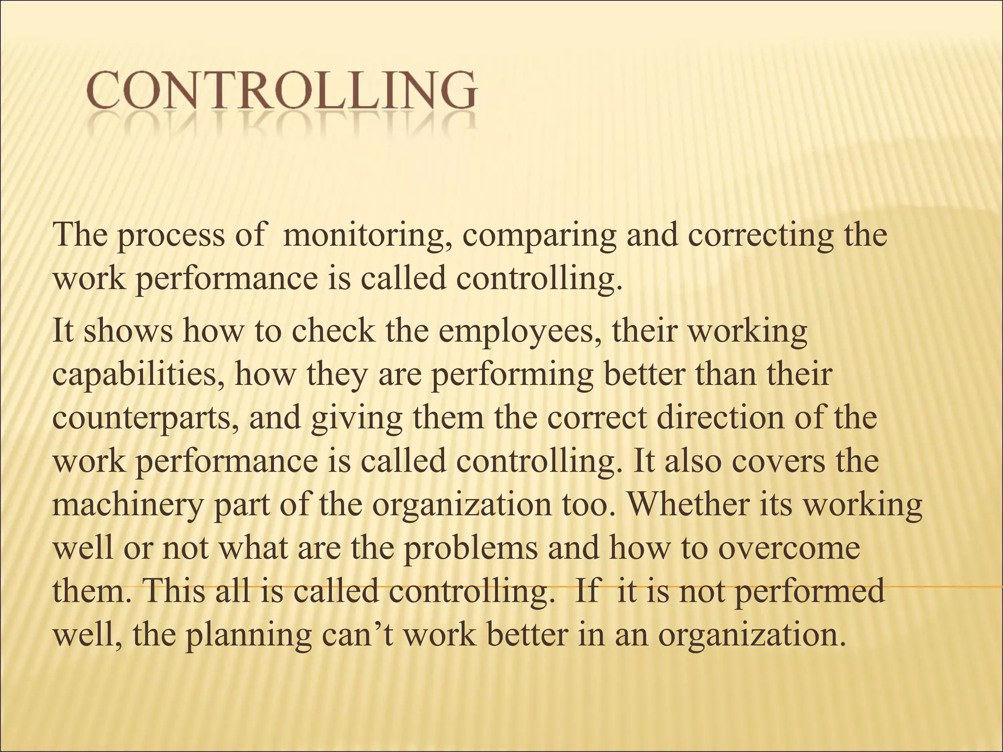 Controlling | PPT